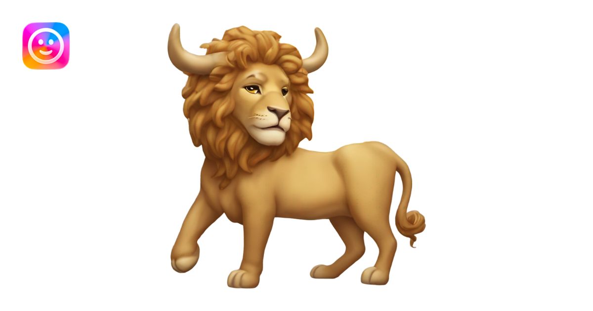 leo sun taurus moon sagittarius rising emoji | AI Emoji Generator