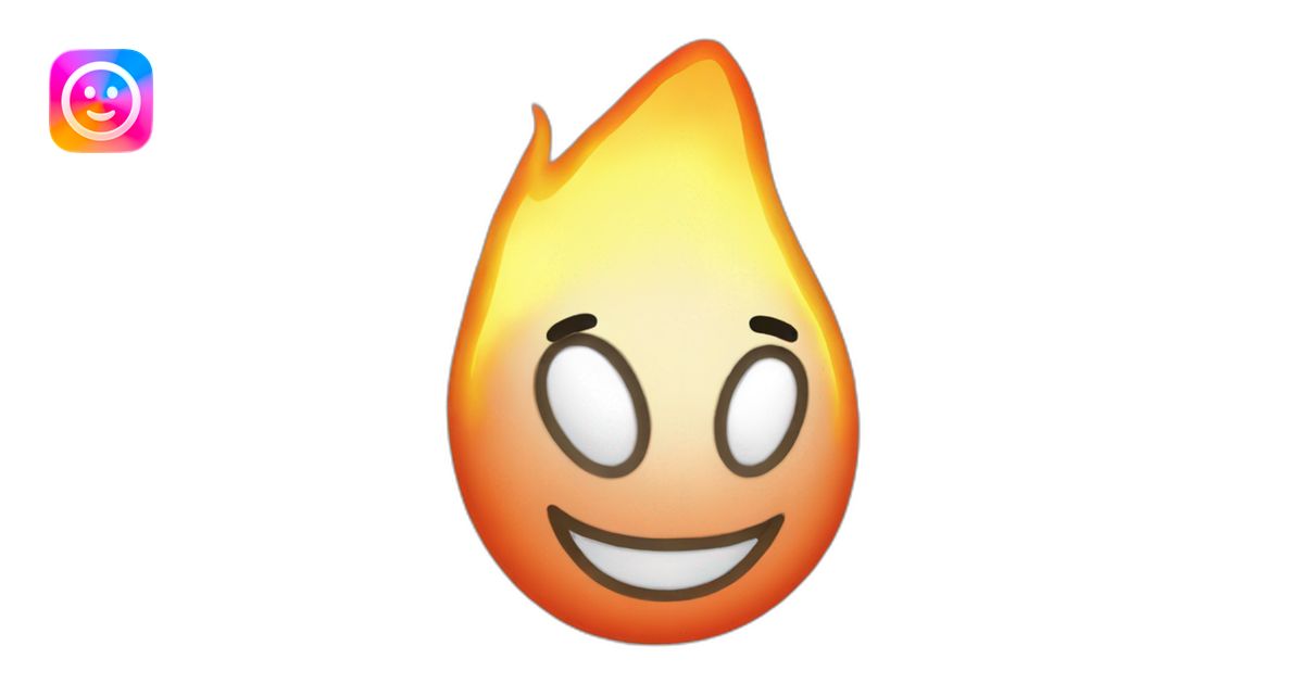 firey from bfdi emoji | AI Emoji Generator