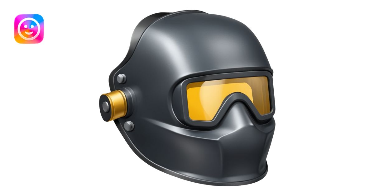Welding mask emoji | AI Emoji Generator