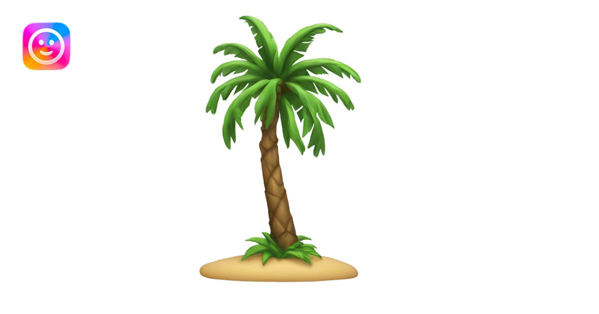 palm tree emoji | AI Emoji Generator