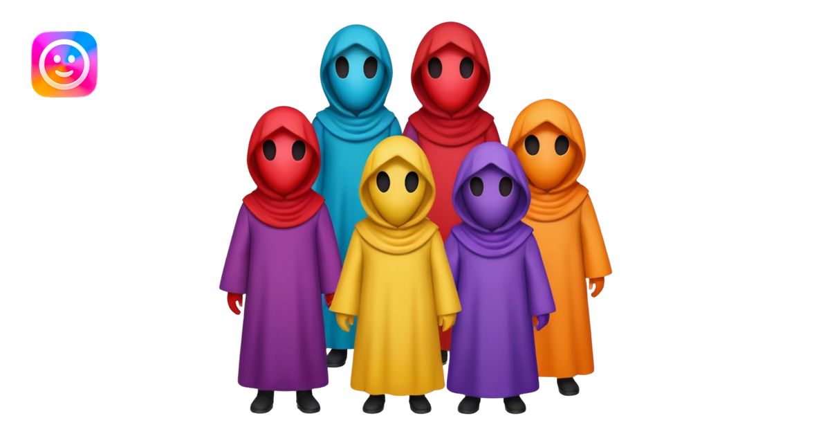 create an emoji for a group of actors with no face emoji | AI Emoji ...