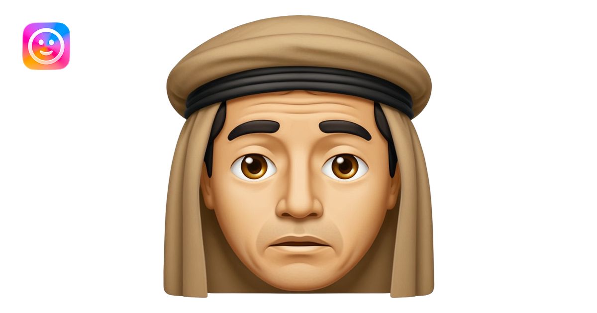 Al Khadaffi as emoji. Make him look rough and angry. emoji | AI Emoji ...