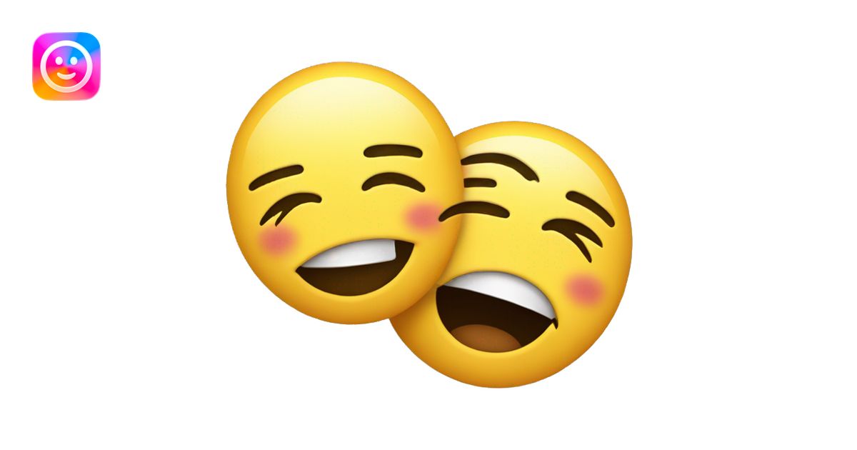 Two smiley crying emojis hugging each other emoji | AI Emoji Generator
