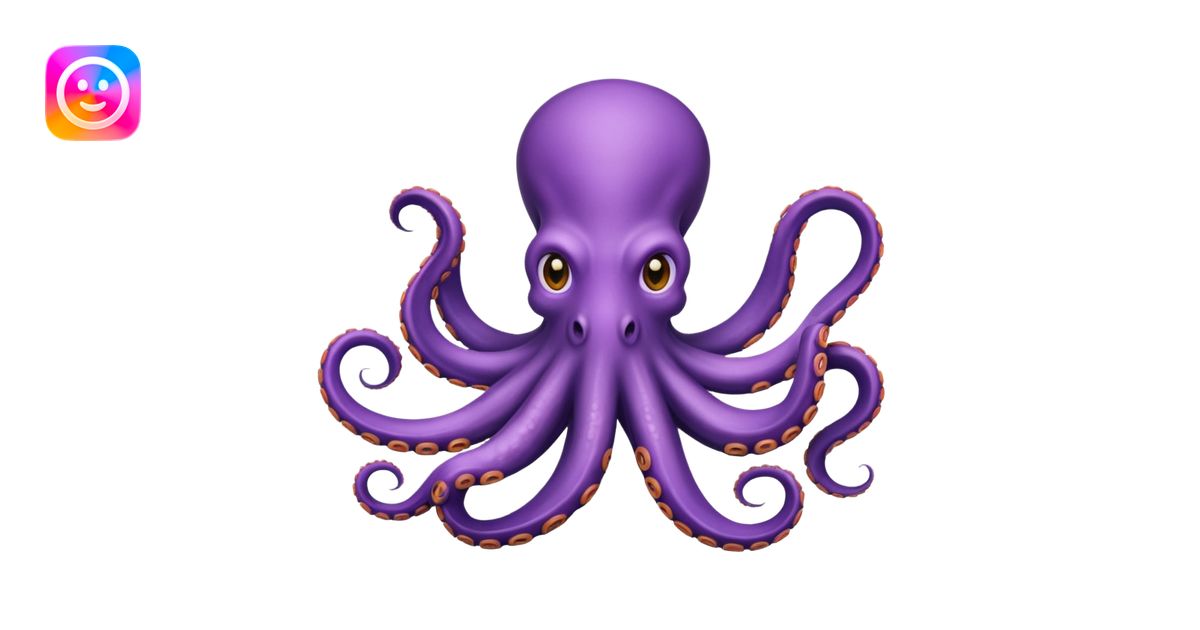 octopus emoji | AI Emoji Generator