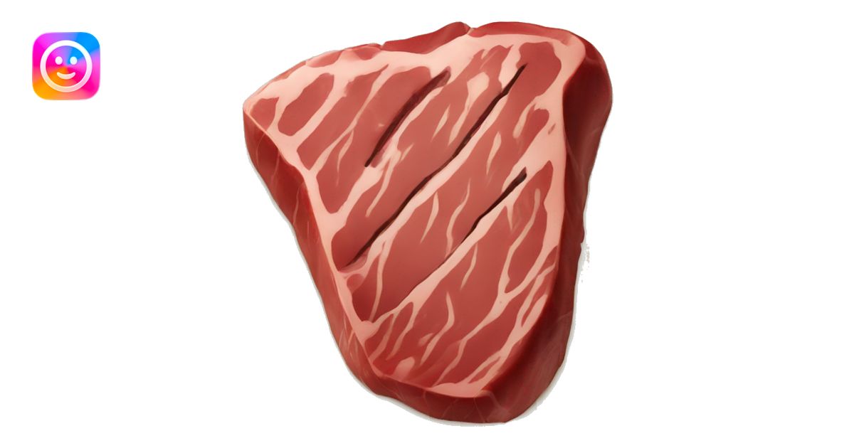 Steak emoji | AI Emoji Generator