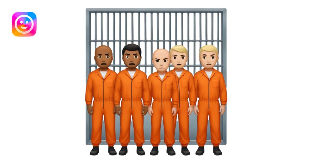 guys in prison angry emoji | AI Emoji Generator
