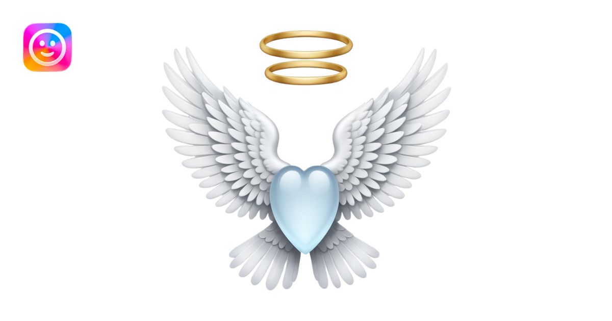 angel wings emoji | AI Emoji Generator