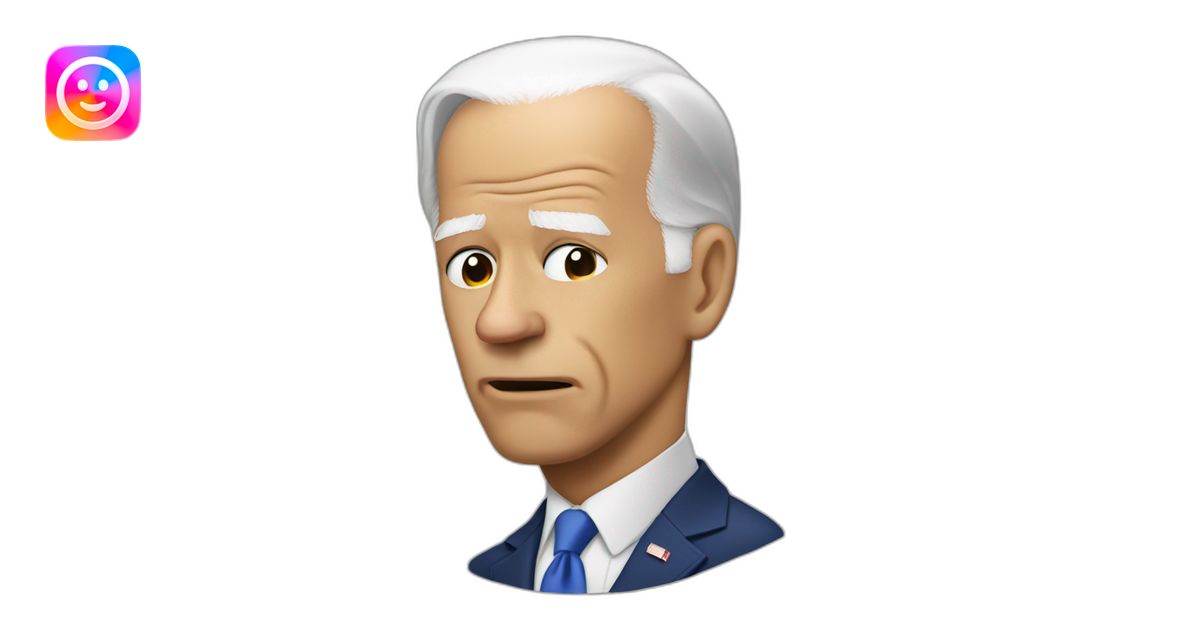 Joe biden sad emoji | AI Emoji Generator