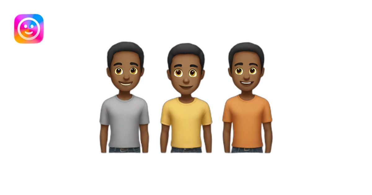 Brothers emoji | AI Emoji Generator