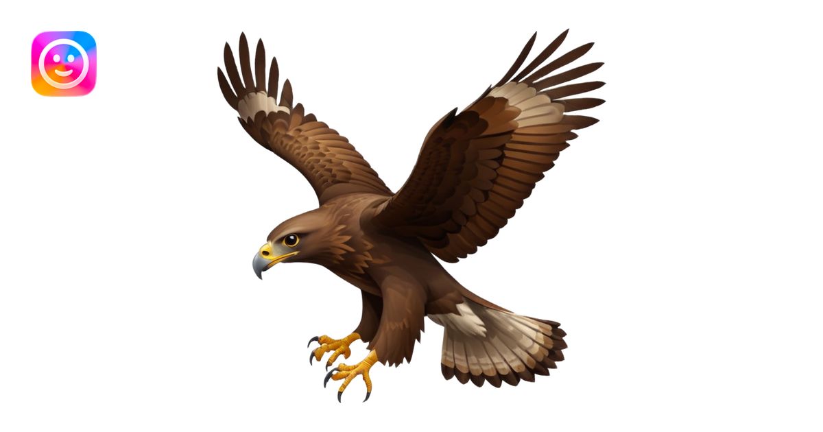 Common Buzzard emoji | AI Emoji Generator