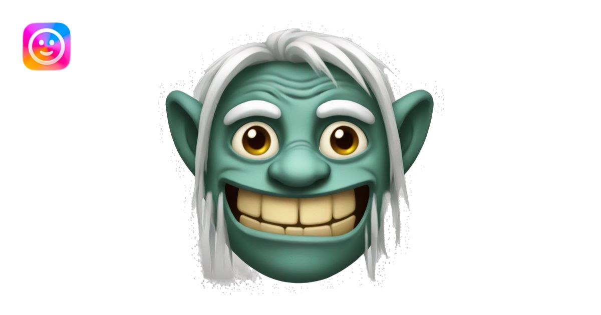troll face emoji | AI Emoji Generator