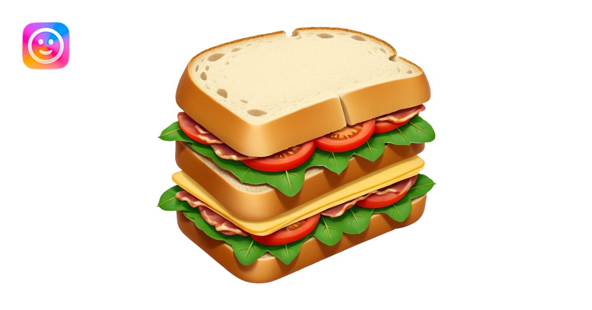 Sourdough bread sandwich with arugula and bacon and tomato slices ...