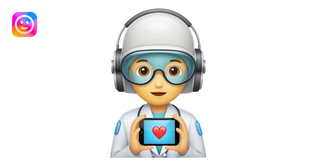 ai assistant health emoji | AI Emoji Generator