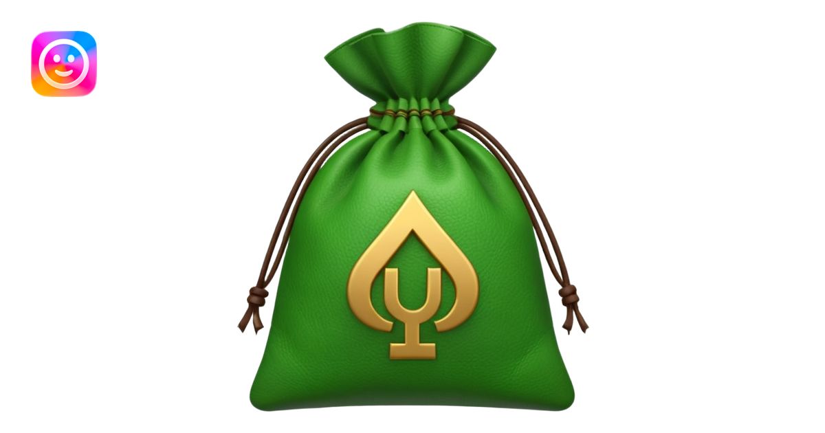money bag with indian rupeee symbol emoji | AI Emoji Generator