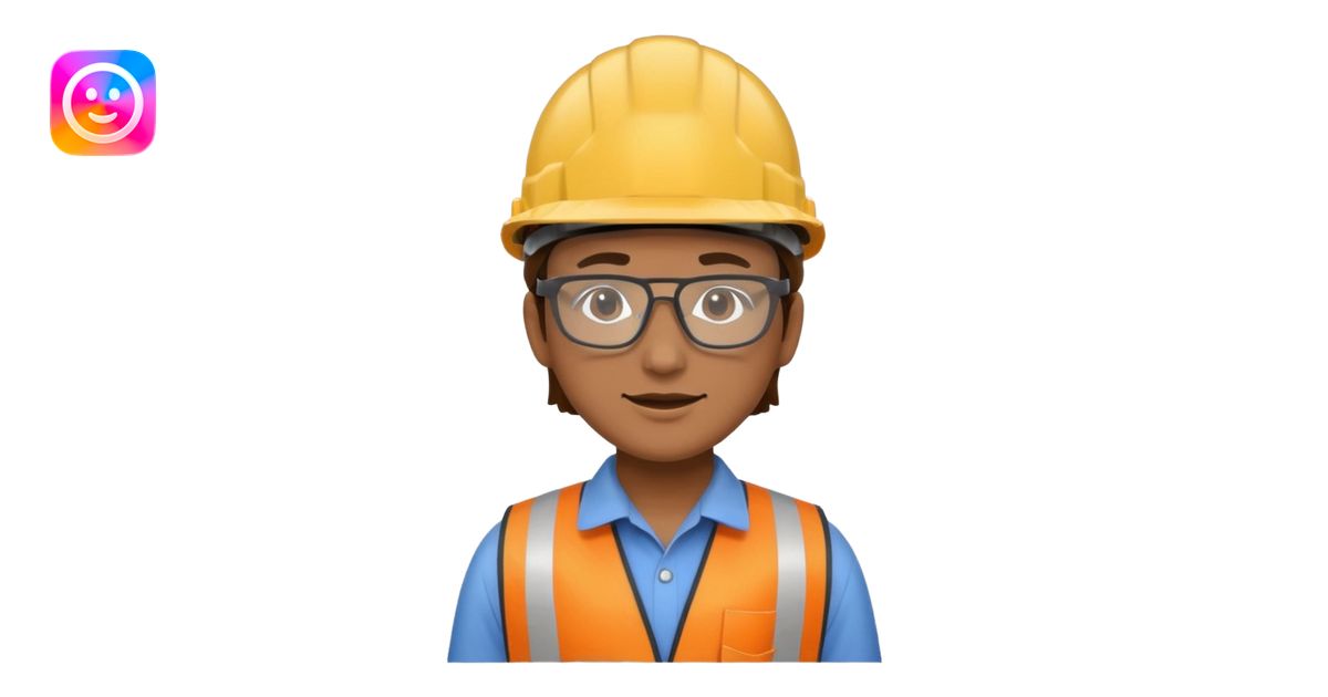 safety engineers site realista emoji | AI Emoji Generator