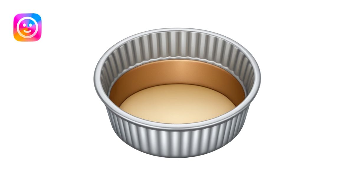 tiny cake pan emoji | AI Emoji Generator