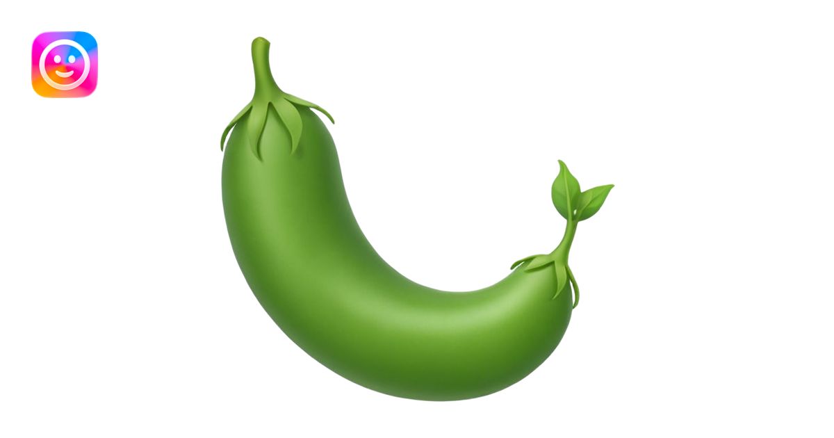 open pea pod emoji | AI Emoji Generator