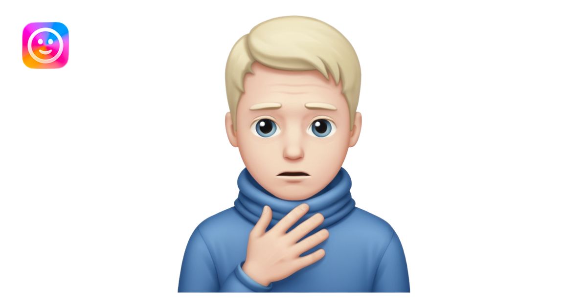 man feeling cold emoji | AI Emoji Generator