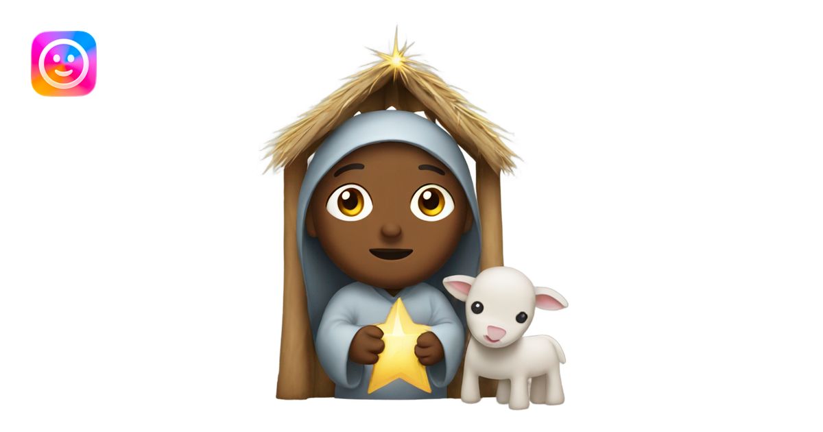 Nativity emoji | AI Emoji Generator