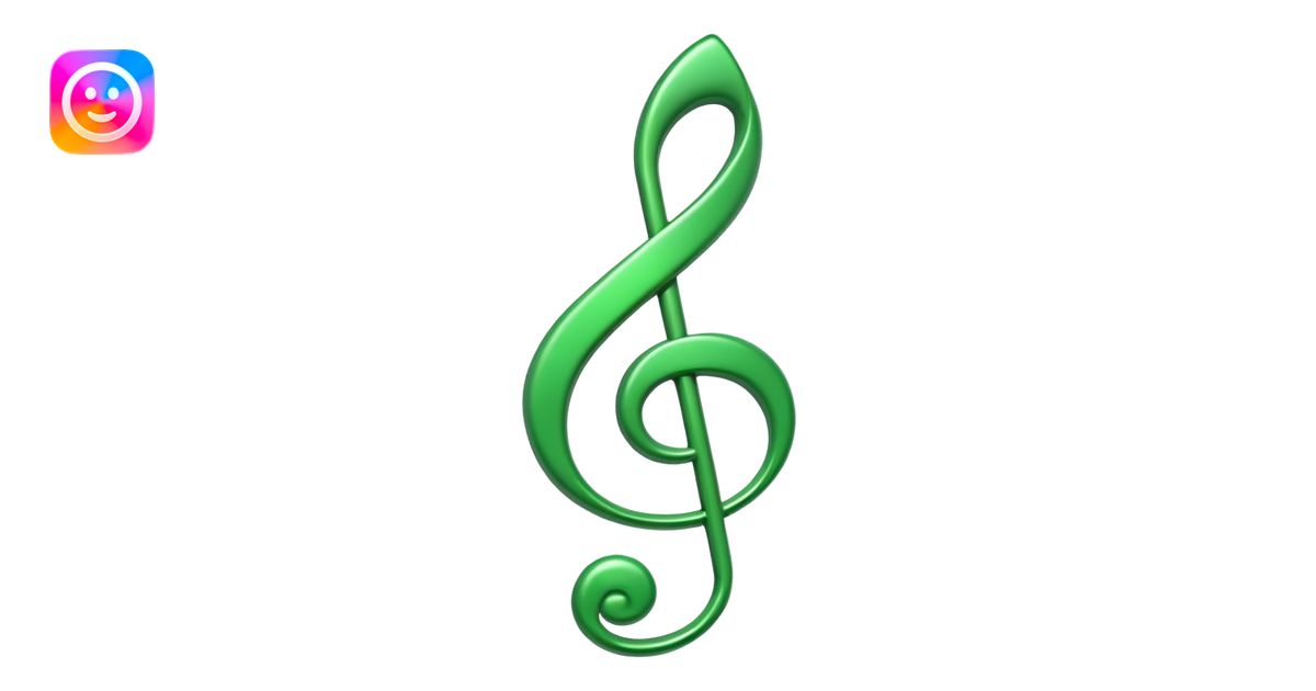 green music note emoji | AI Emoji Generator