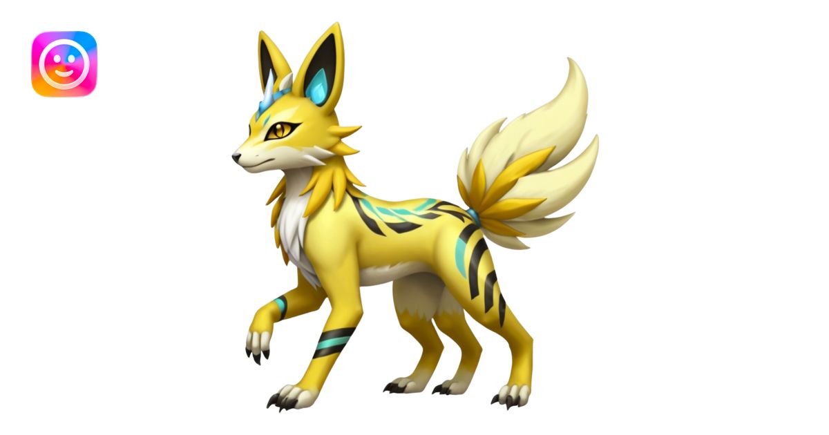 Tribal Exotic Meloetta-Zeraora-Renamon-Protogen-Palkia-hybrid-fusion ...