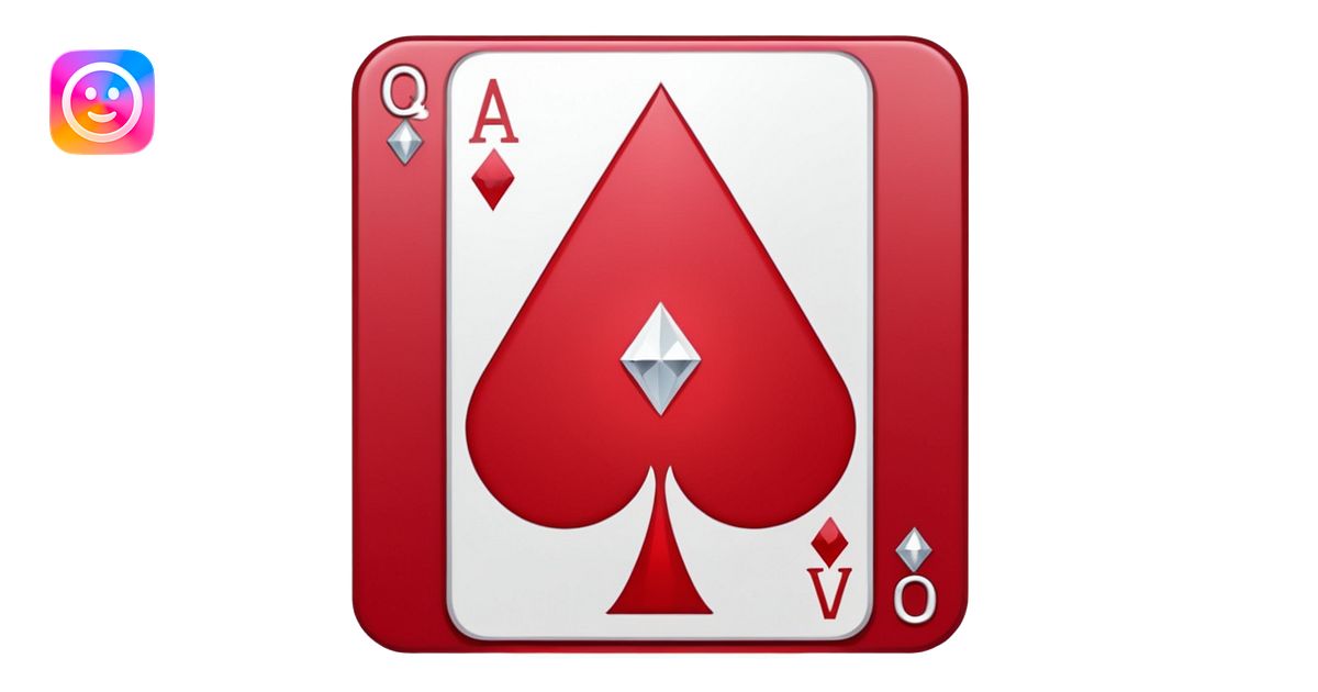 playing card emoji | AI Emoji Generator