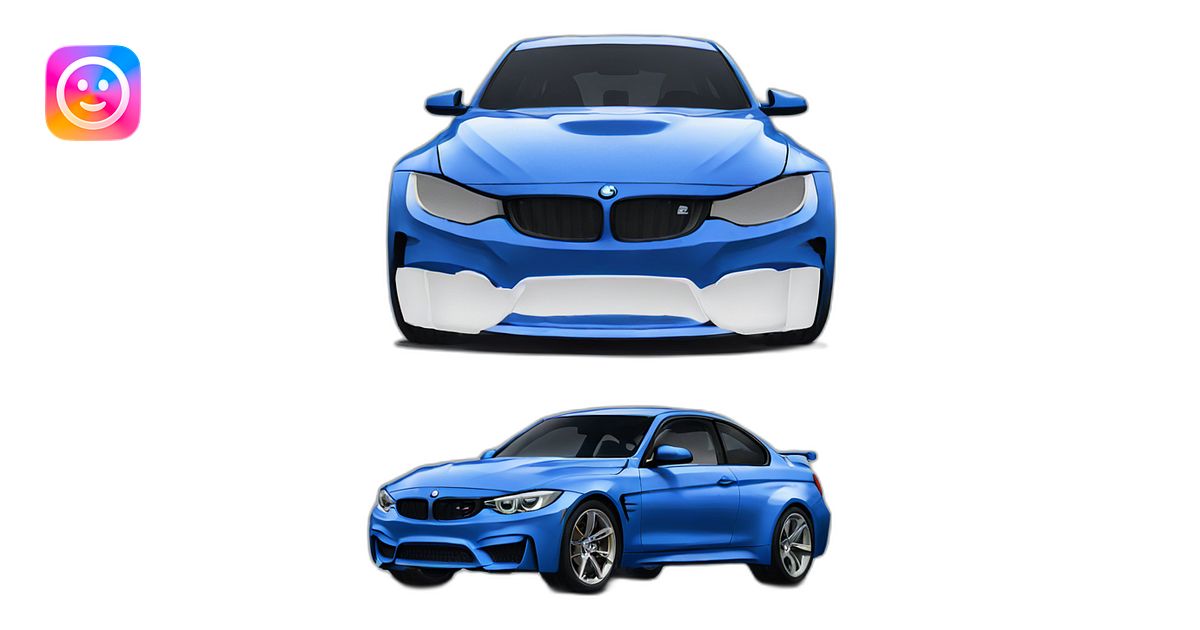 blue f80 m3 emoji | AI Emoji Generator