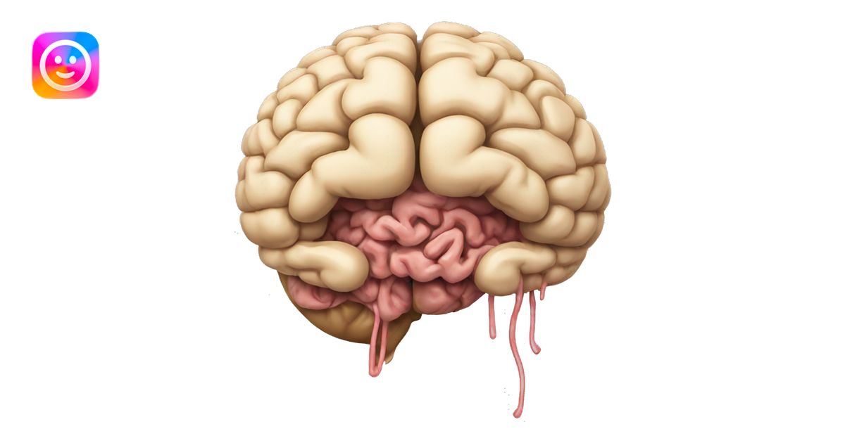 brain that is eating emoji | AI Emoji Generator