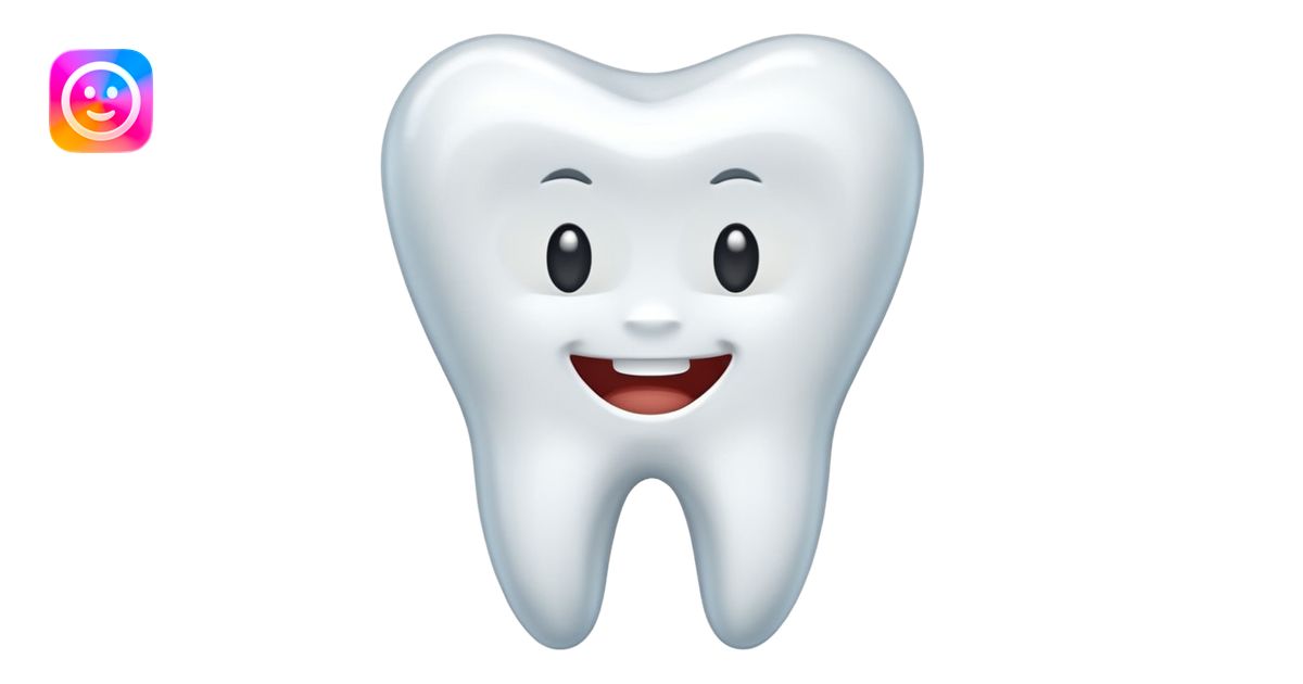 realistic tooth emoji | AI Emoji Generator