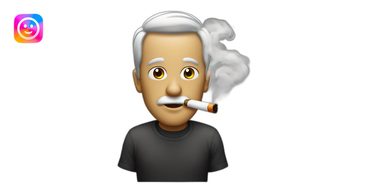 Smoking emoji | AI Emoji Generator
