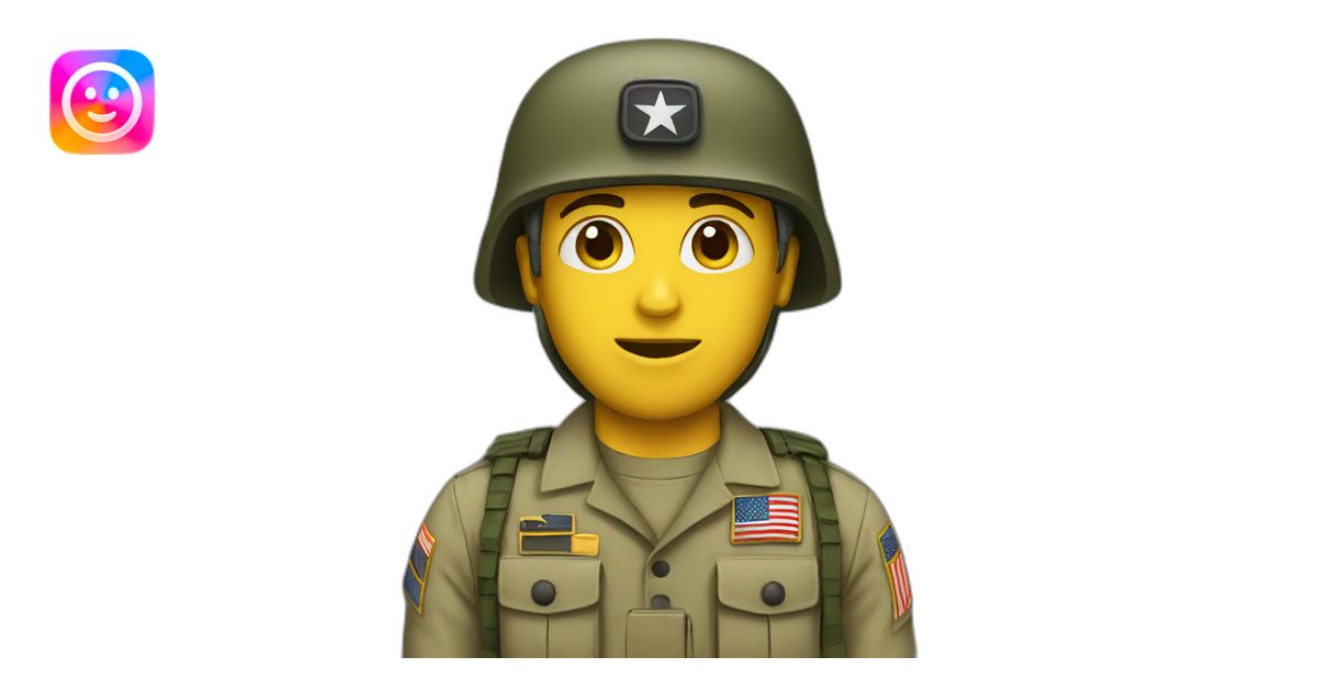Us army emoji | AI Emoji Generator
