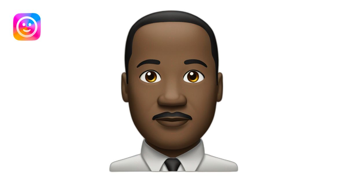 Martin Luther King emoji | AI Emoji Generator