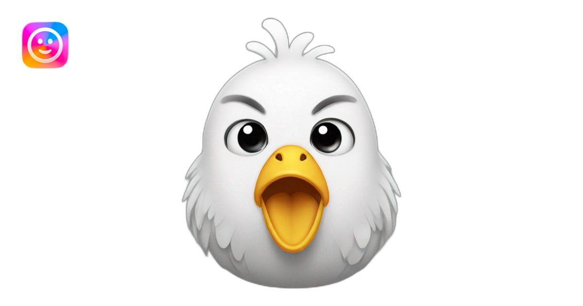 crying chicken emoji | AI Emoji Generator