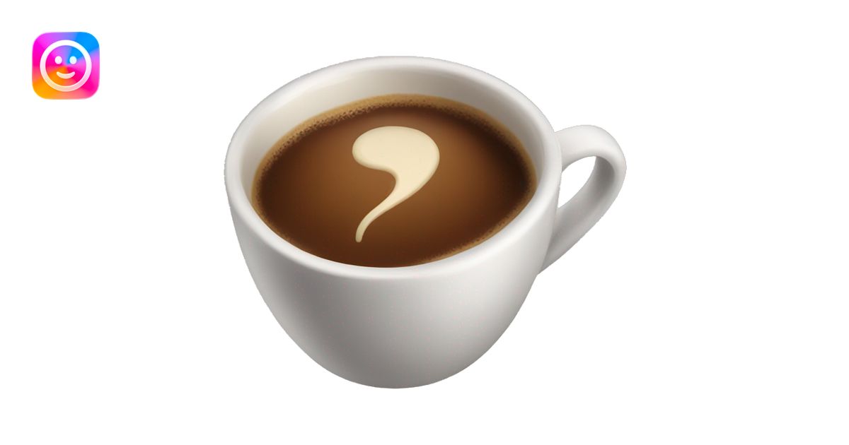 Cup of coffee emoji | AI Emoji Generator