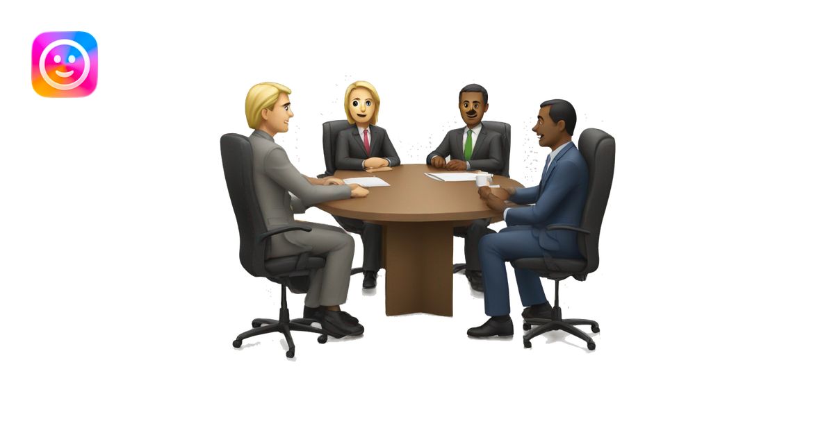 Meeting emoji | AI Emoji Generator