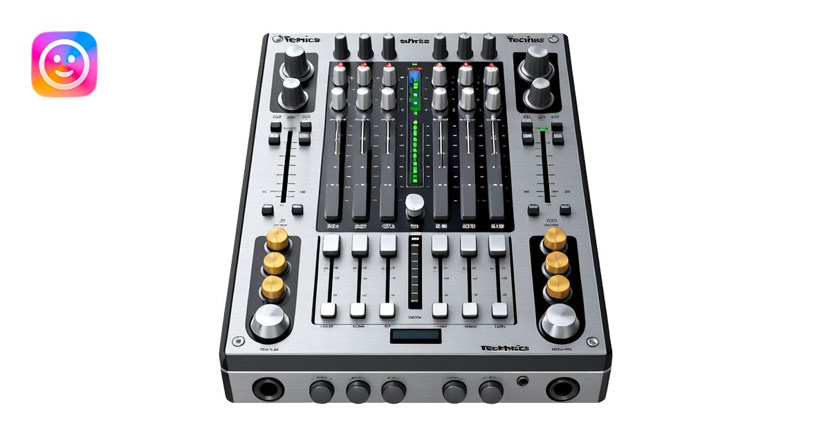 Technics SH-EX 1200 Battle Mixer emoji | AI Emoji Generator