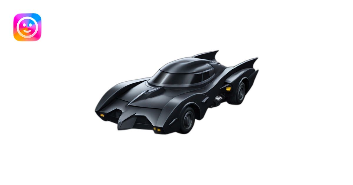 batmobile emoji | AI Emoji Generator