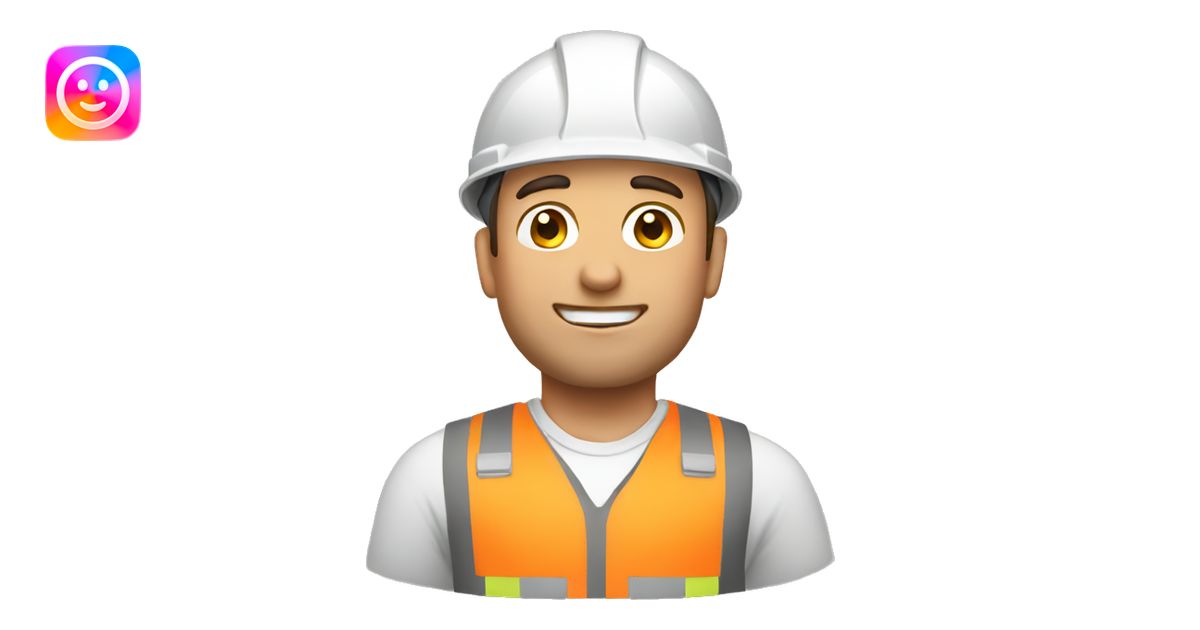 Builder emoji | AI Emoji Generator