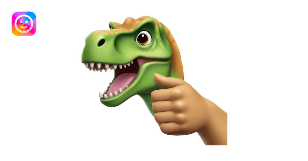 t rex thumbs up emoji | AI Emoji Generator