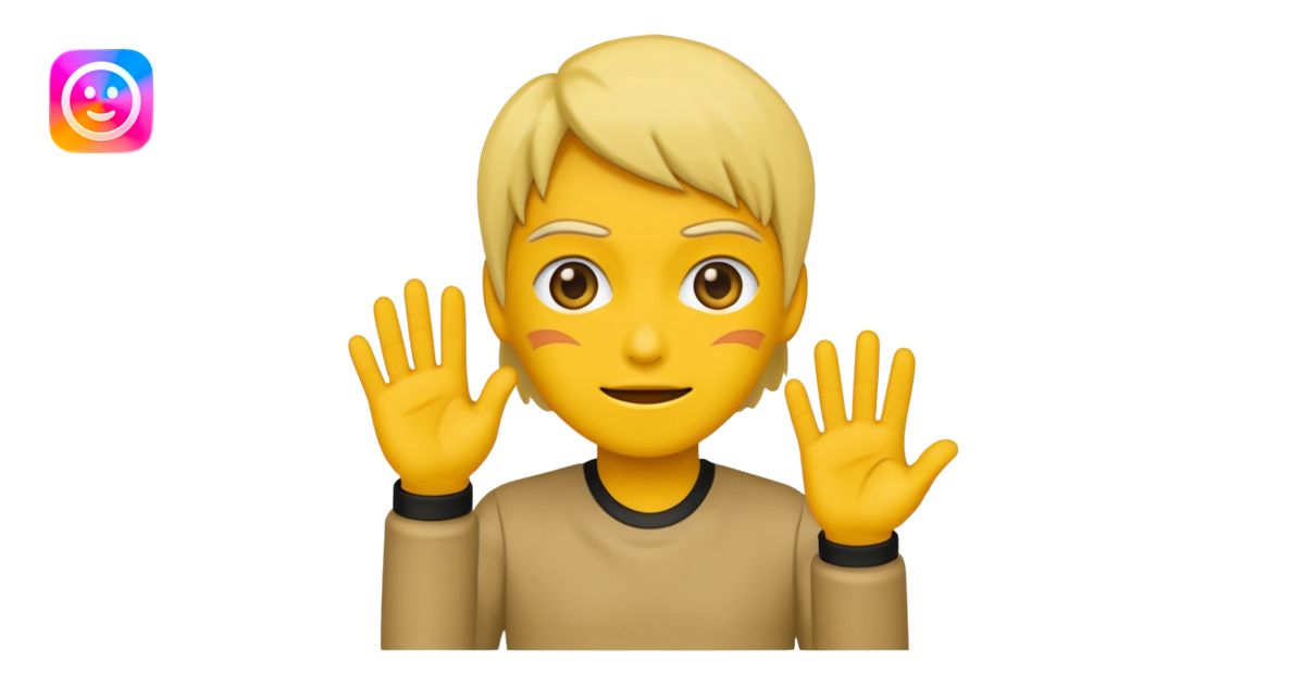 Simple android emoji, but with a awkward emoji, mixed with a 👉👈 on the ...