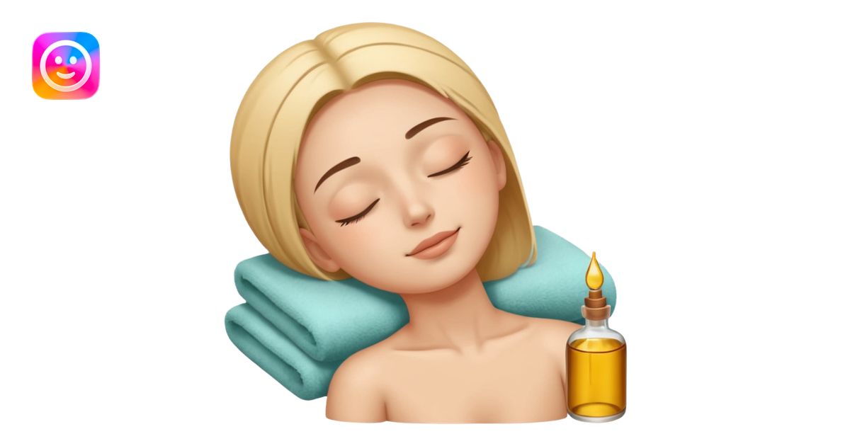 oil massage emoji emoji | AI Emoji Generator