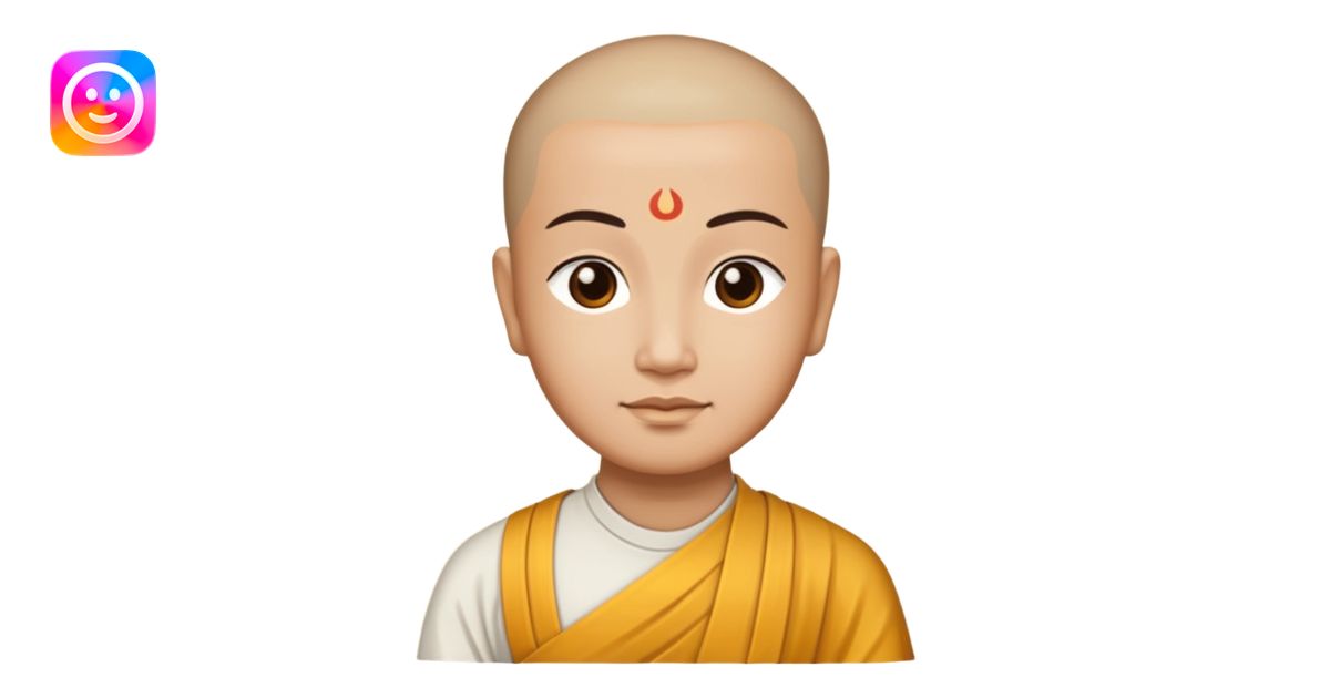 Buddhist emoji | AI Emoji Generator