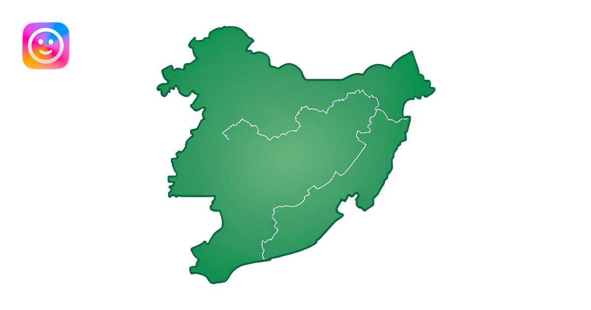 Kerala map shape emoji emoji | AI Emoji Generator