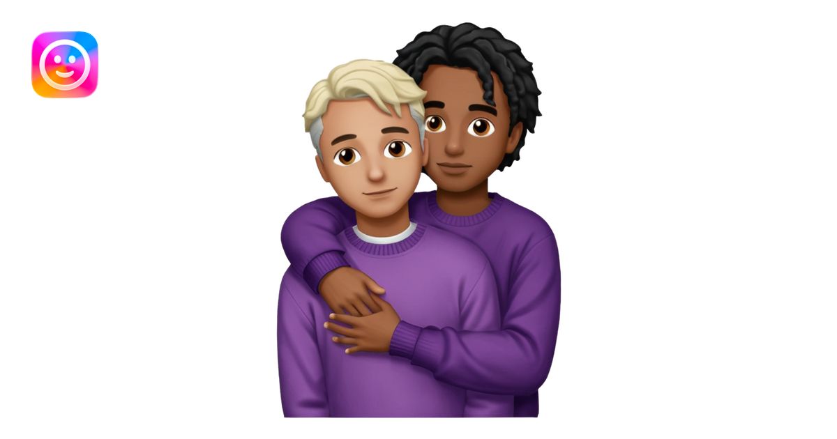 Playboi carti hugging jeffrey epstein in his sweater emoji | AI Emoji ...