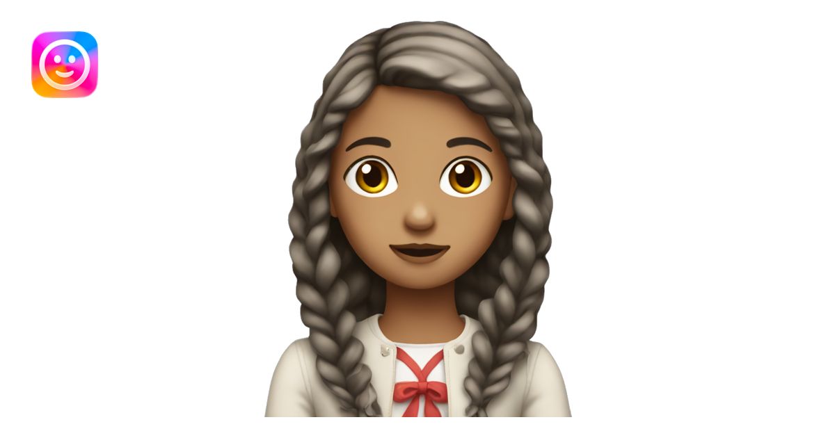french girl named lia emoji | AI Emoji Generator