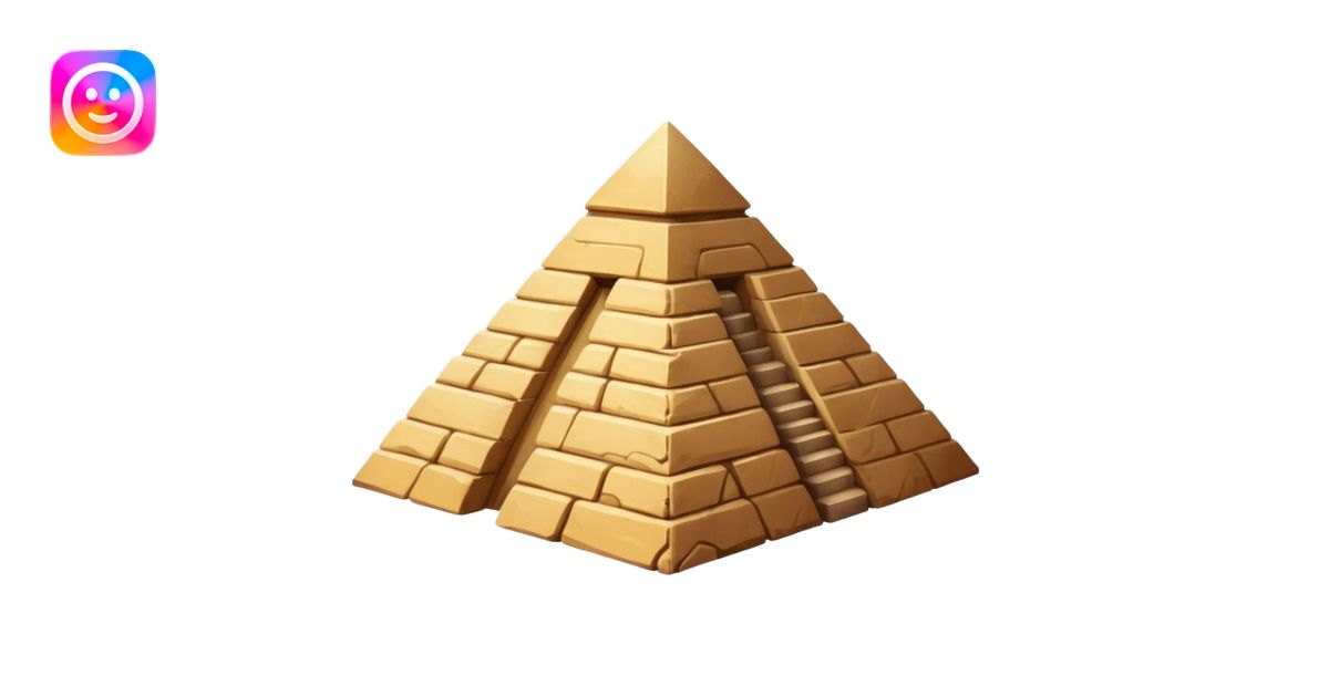 egypt piramid emoji | AI Emoji Generator