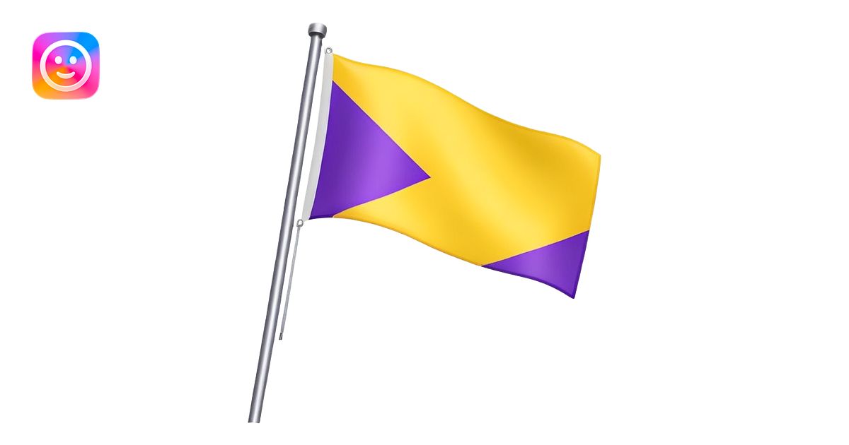 Non-binary flag emoji | AI Emoji Generator