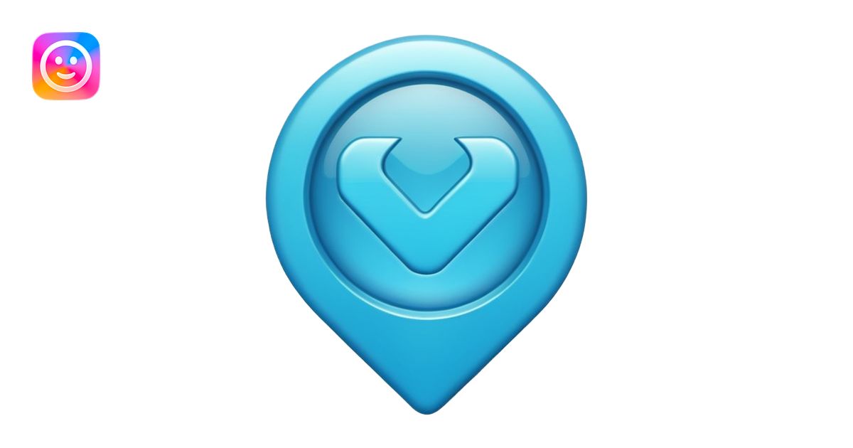 Instagram verified blue tick emoji | AI Emoji Generator