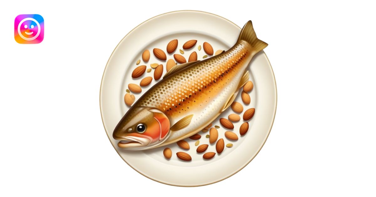 Trout amandine emoji | AI Emoji Generator
