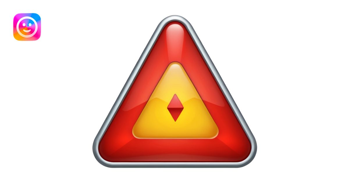 simbolo de alerta emoji | AI Emoji Generator